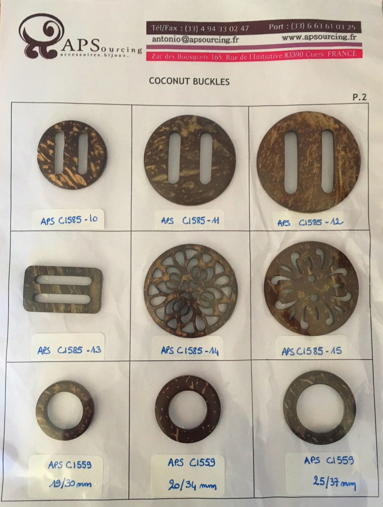 Introducing AP Sourcing coco rings made from coconut waste – Mare di Moda